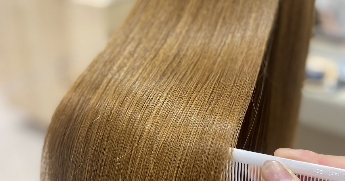 超音波髪質改善でサラつやヘアの完成！！ | 越谷の人気美容室liageはお得な情報が載ったブログを公開中