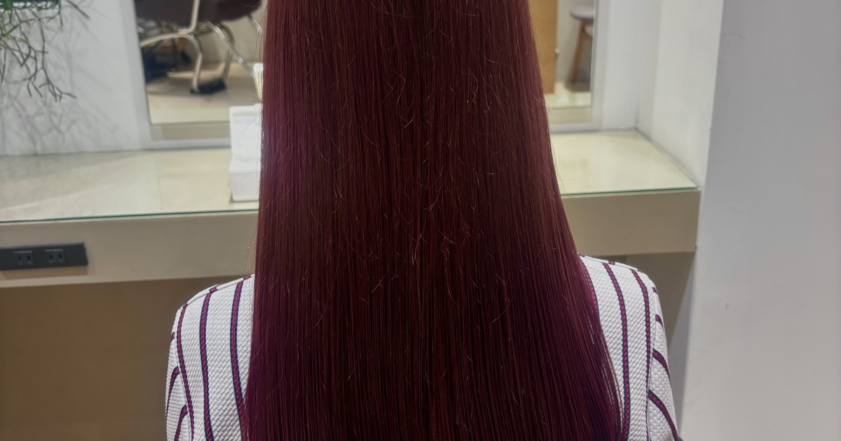 秋っぽ暖色カラー！！ | 越谷の人気美容室liageはお得な情報が載ったブログを公開中